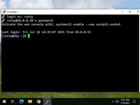 Rocky Linux 8 Openssh Password Authentication Server World