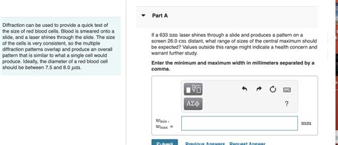 Solved Part ADiffraction Can Be Used To Provide A Quick Test Chegg
