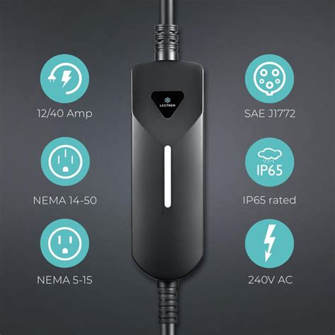 Lectron Portable Level 1 And 2 J1772 Ev Nacs To Ccs Adapter Bundle 1 — Lectron Ev