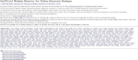 python中的各个包的安装用pip安装whl文件 技术文章 jiaocheng bubufx