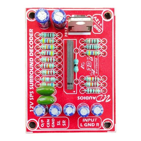 Ultra Digital Surroundcenter Boardused In Original Ic Stereo To 3