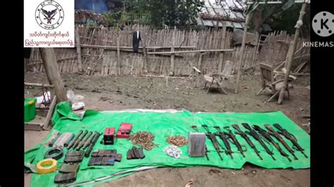 သပိတ်ကျင်းမြို့နယ်၊ ချောင်းကြီးရွာရှိ စစ်တပ် အထိုင်စခန်းကုန်းကို တိုက