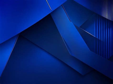 Premium Ai Image Dark Blue Background With Abstract Square Shape