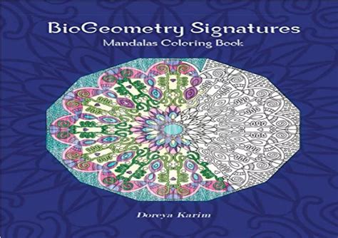 Ppt Download Biogeometry Signatures Mandalas Coloring Book Free
