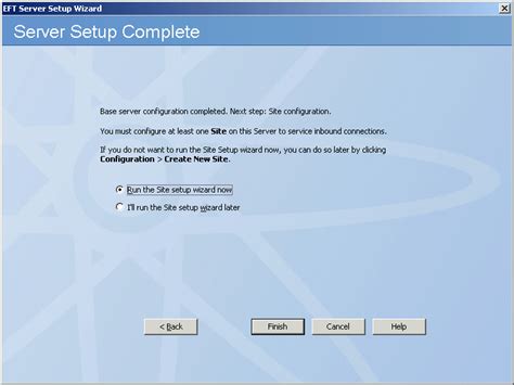 Configuring Eft Server