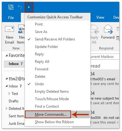 How To Quickly Select All Emails Contacts Or Calendar Items In Outlook