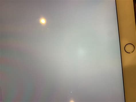 White spot on IPad Pro 10.5 display - Apple Community
