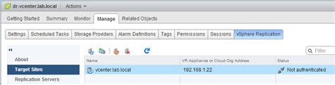 VSphere 6 0 Replication Configuration Tim S Tech Thoughts