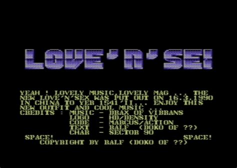 Love And Sex 1 1989doko Free Download Borrow And Streaming Internet Archive