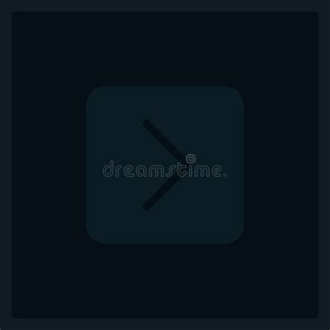 Disabled Forward Button Ui Element Template Stock Vector Illustration Of Disabled Editable