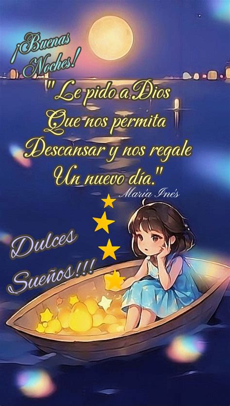 Buenas Noches Dulces Sueños 😴 Frases Tiernas De Buenas Noches