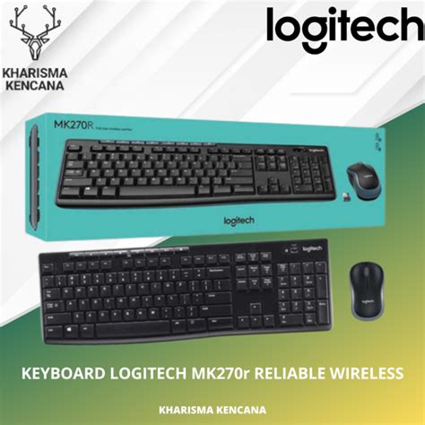 Aksesoris Keyboard Keyboard Mouse Logitech Mk270r Wireless Combo