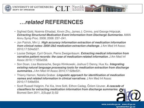 Ppt Medication Extraction From Clinical Data Using Frame Semantics Powerpoint Presentation