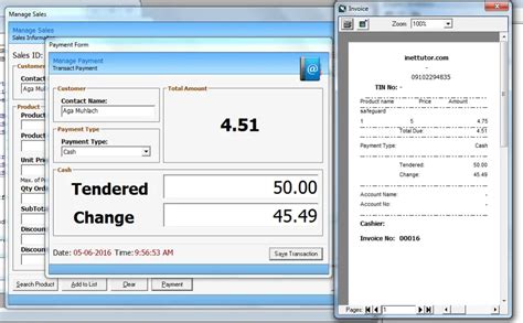 Sample Print Receipt Program In Visual Basic 6