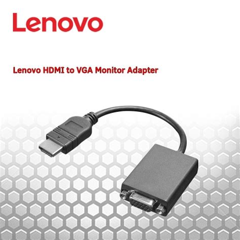 Lenovo HDMI To VGA Monitor Adapter Best Buy Canada