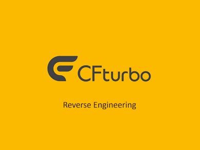Reverse Engineering With CFturbo