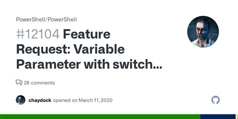 Feature Request Variable Parameter With Switch Like Capability Issue