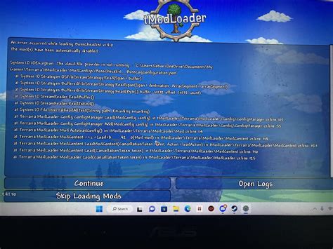 Need Help Dont Know How To Fix These Errors R Tmodloader