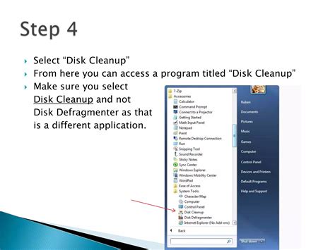 How To Use Disk Cleanup On Your Pc Pptx Operating Systems