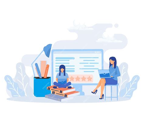 Premium Vector Feedback Illustration User Experiences Concept Flat Vector Illustration