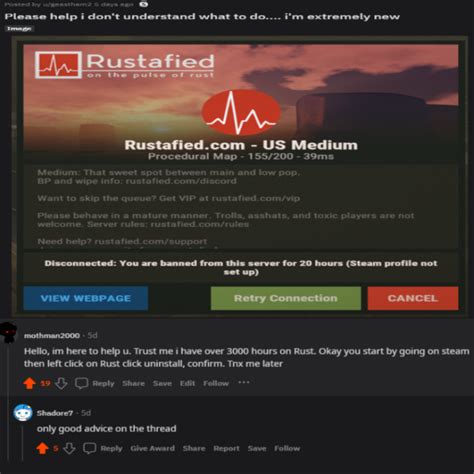When You Ask Rust Community For Help R Playrust