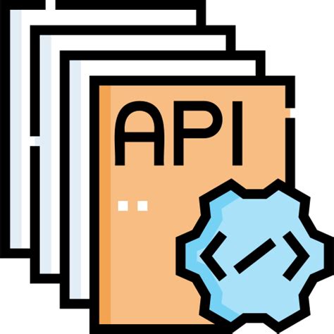 Api Detailed Straight Lineal Color Icon