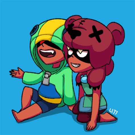 Fanart Da Nita Com O Leon ♥ Brawl Stars Dicas Facebook