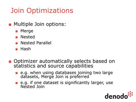 denodo data virtualization platform architecture performance session