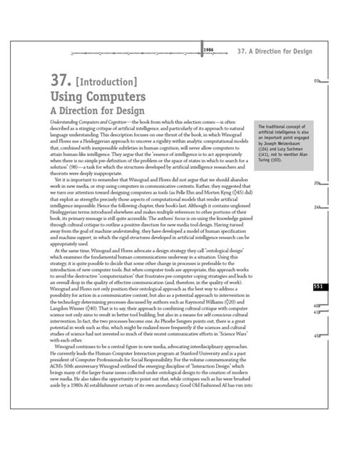 Paper Using Computers Terry Winograd Pdf Pdf System Computer Science