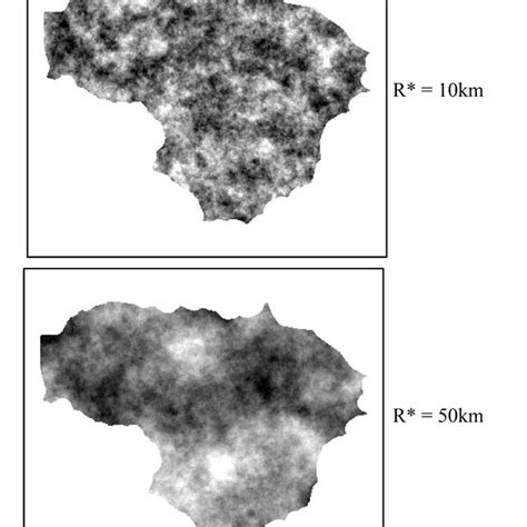 An Example Demonstrating Null Models With Different Levels Of Spatial