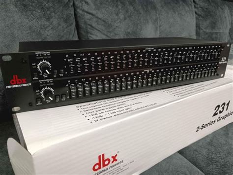Dbx Audio Equalizer Graphic EQ Hobbies Toys Music Media Musical Instruments On Carousell