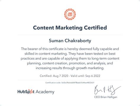 Suman Chakraborty On Linkedin Hubspotacademy Content