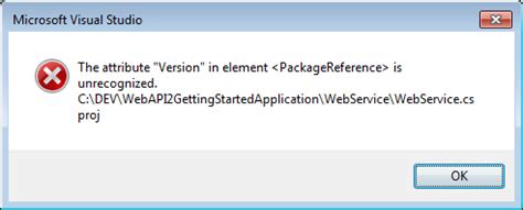 Asp Net Mvc The Default XML Namespace Of The Project Must Be The MSBuild XML Namespace Stack