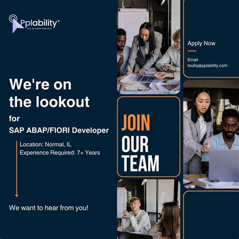 Pplability Inc On Linkedin Sap Abap Fiori S4hana Sapdeveloper Itjobs Techcareers