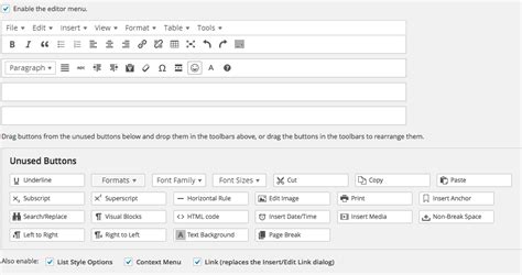 TinyMCE Advanced Besser Formatieren WP Bistro