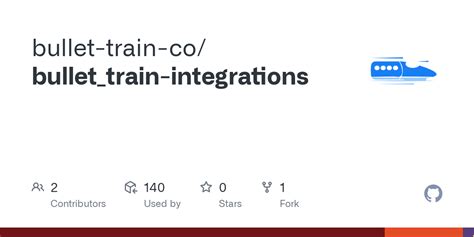Github Bullet Train Cobullettrain Integrations
