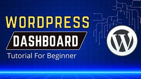 Wordpress Dashboard Explain Or Overview Tutorial For Beginners 03