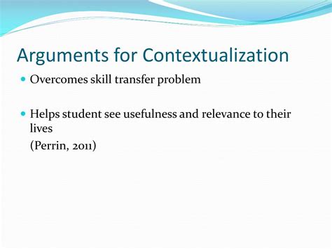 Ppt Contextualized Learning Module Design Workshop Powerpoint Presentation Id 6801769