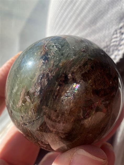 Garden Quartz Sphere Phantom Etsy