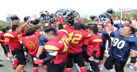 China American Football Scores Big Time In Big Debut