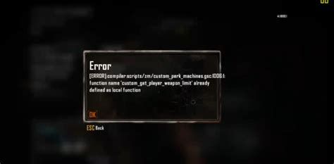 Cant Start A Game Get This Error Code Each Time Plutonium