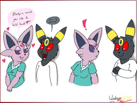 Pokemon Sylveon And Umbreon Kiss Pokemon Sylveon And Umbreon Kiss