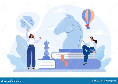 Rationalism Logical And Structural Thinking Stock Vector Illustration Of Organized Balance