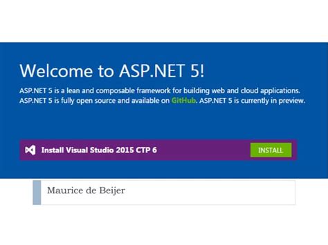 asp vnext beta 3 pptx