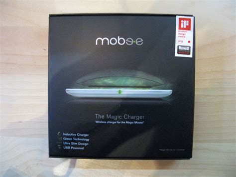 Magic Charger Di Mobee Per Magic Mouse Di Apple Unboxing Mauro Alfieri Wearable Domotica