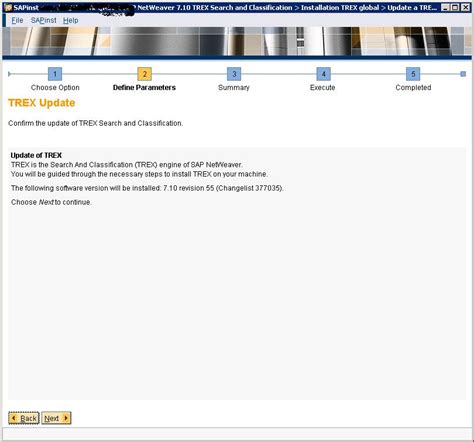 Step By Step Process To Update Trex Server Sap Community