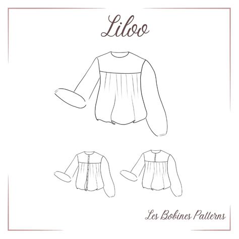 Blouse Liloo Les Bobines Patterns