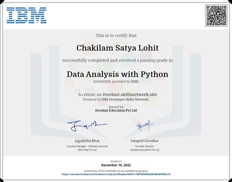 Dataanalysis Predictivemodeling Ibmskillsbuild Python Satya Lohit