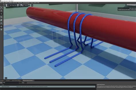 can isaac sim simulate a rope isaac sim nvidia developer forums