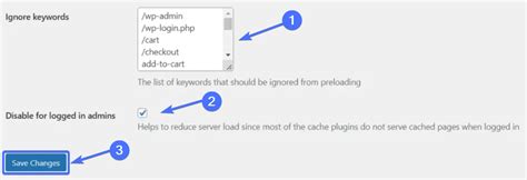 how to preload links in wordpress to speed up loading